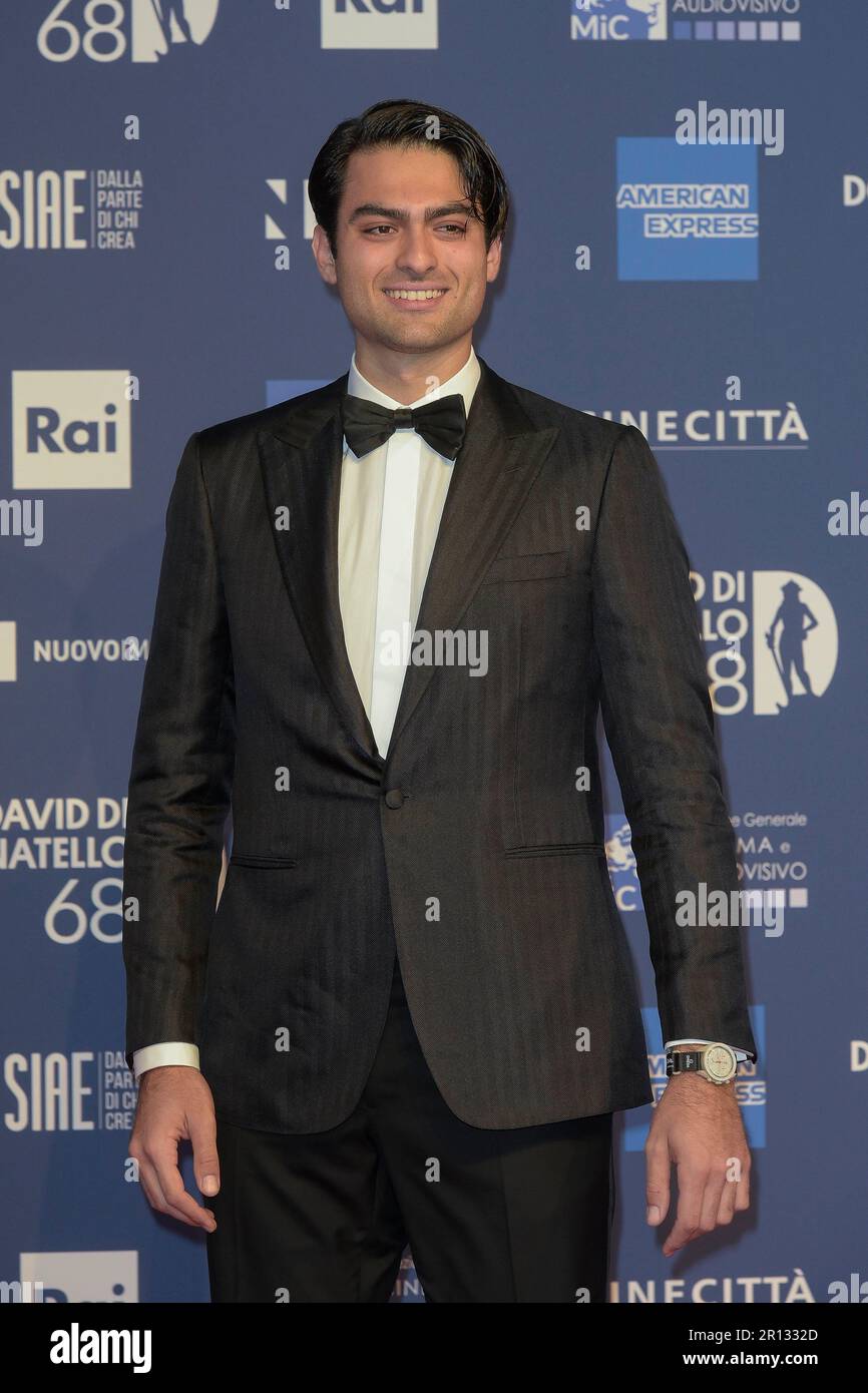 Italy, Rome, May 10th, 2023. 68th David di Donatello Red carpet ...