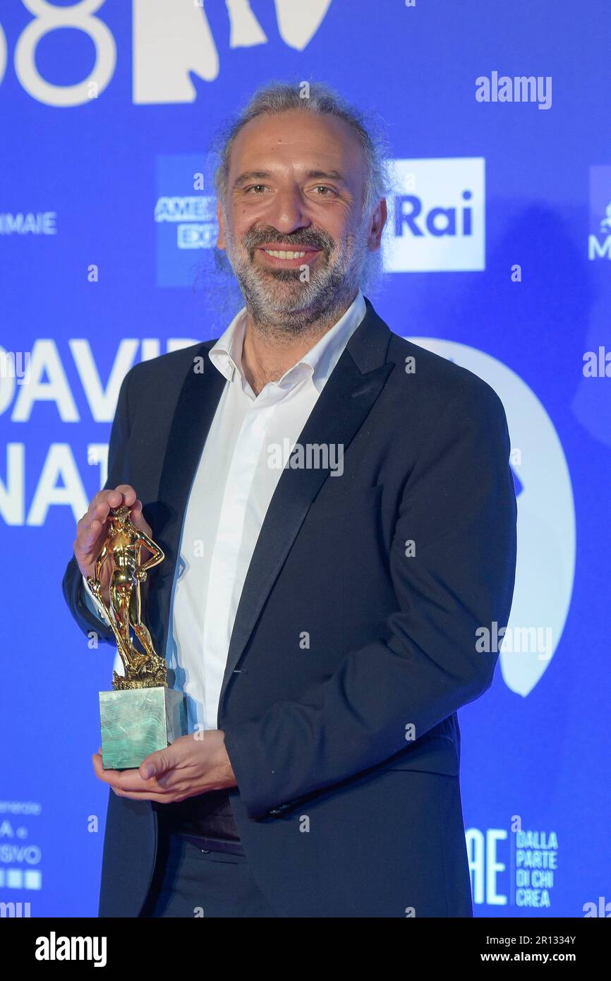 Italy, Rome, May 10th, 2023. 68th David di Donatello Red carpet ...