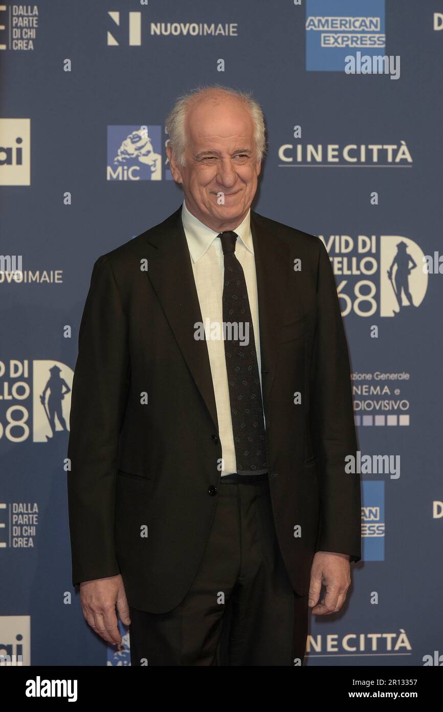 Italy, Rome, May 10th, 2023. 68th David di Donatello Red carpet ...