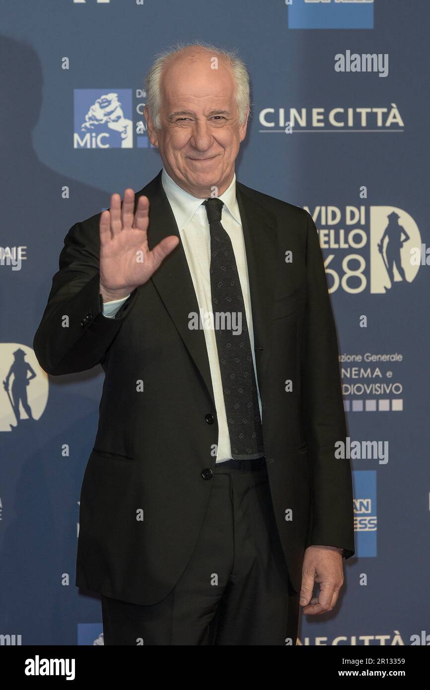 Italy, Rome, May 10th, 2023. 68th David di Donatello Red carpet ...