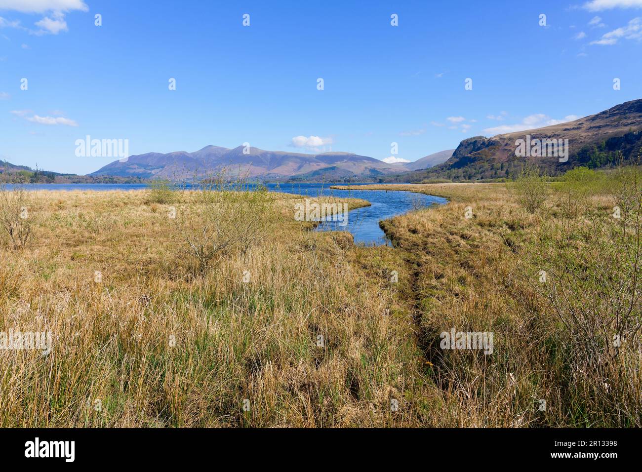 Meanders of a small river hi-res stock photography and images - Alamy