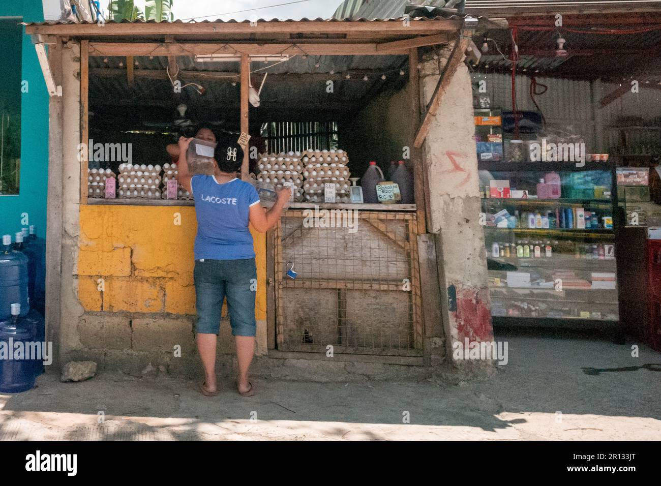 Cebu Street Traders Stock Photo - Alamy