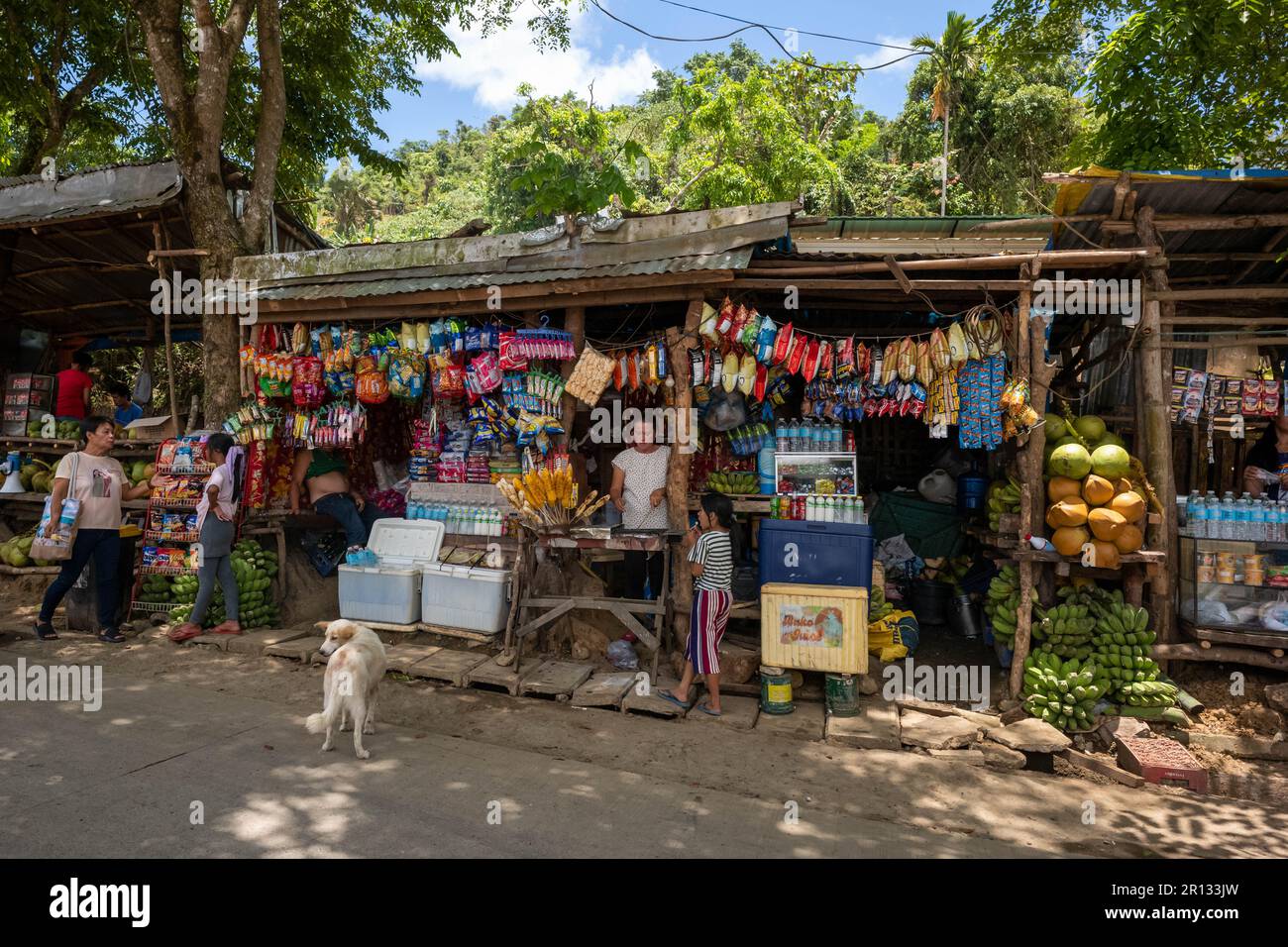 Cebu Street Traders Stock Photo - Alamy