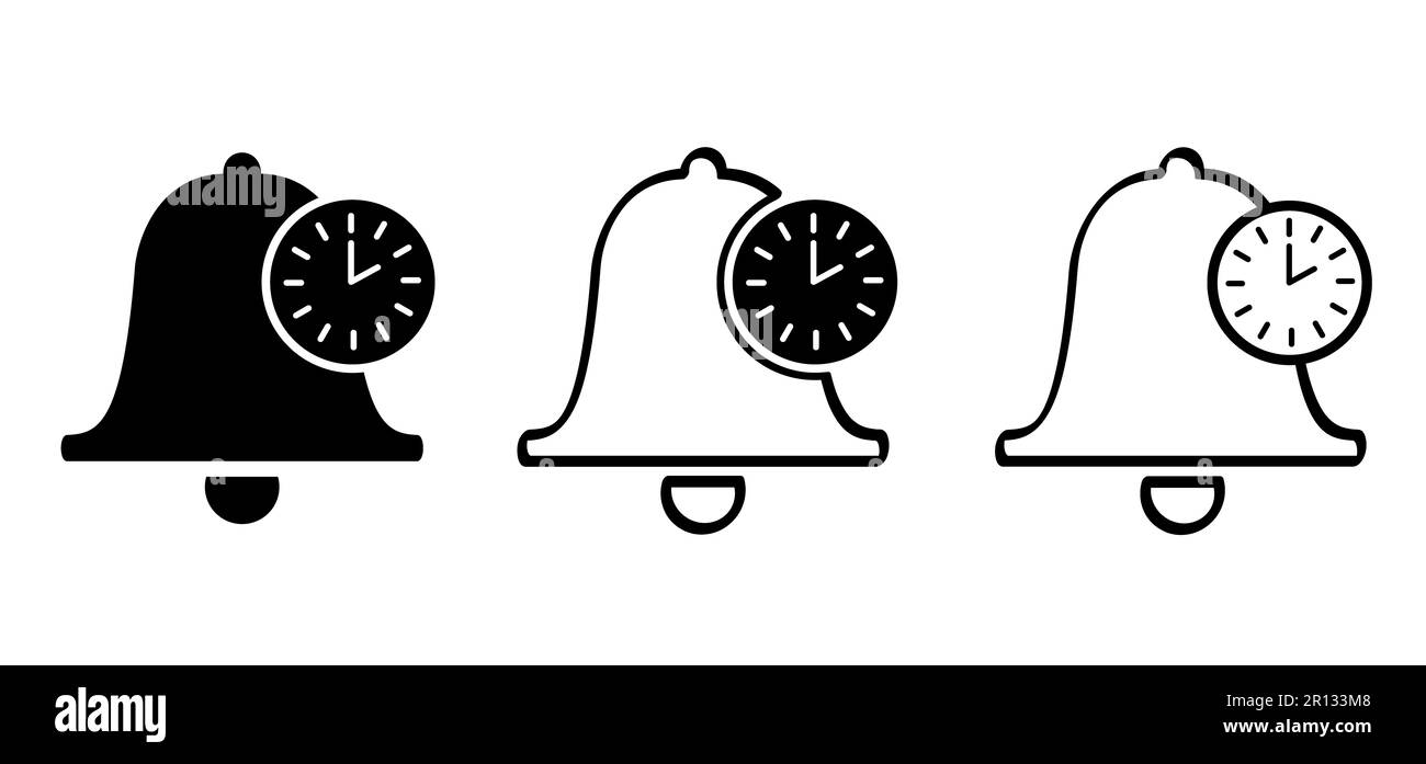 Cartoon alarm clock sleep time. Face eye, sleep icon, night dreams and ...