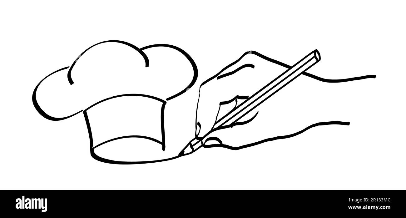 Cartoon chef's hat hi-res stock photography and images - Alamy