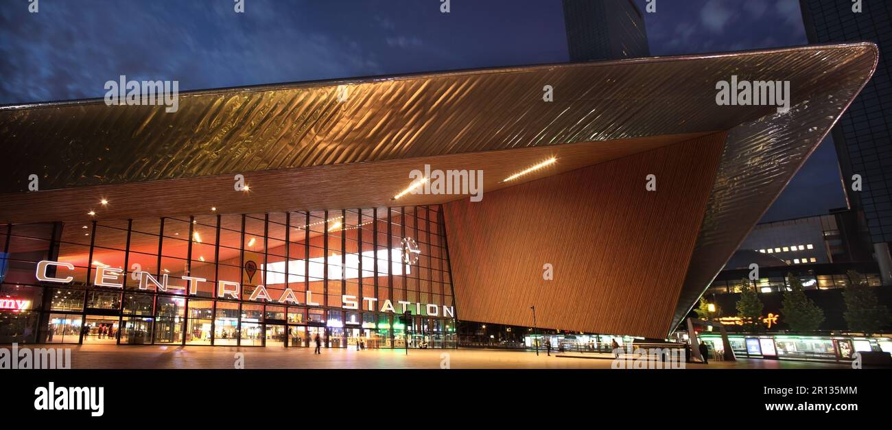 Rotterdam Centraal railway station, The Netherlands Stock Photo - Alamy