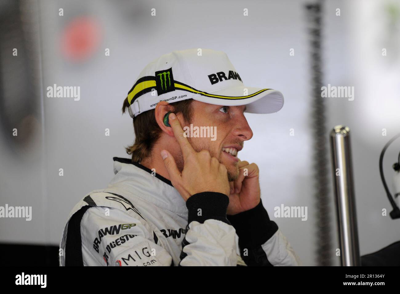 Jenson button brawn hi-res stock photography and images - Alamy