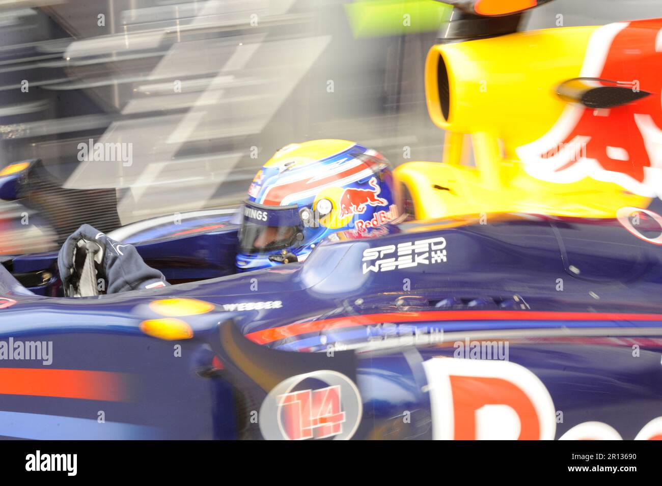 Mark Webber, Red Bull Racing Formel 1 Grand Prix von Deutschland auf ...