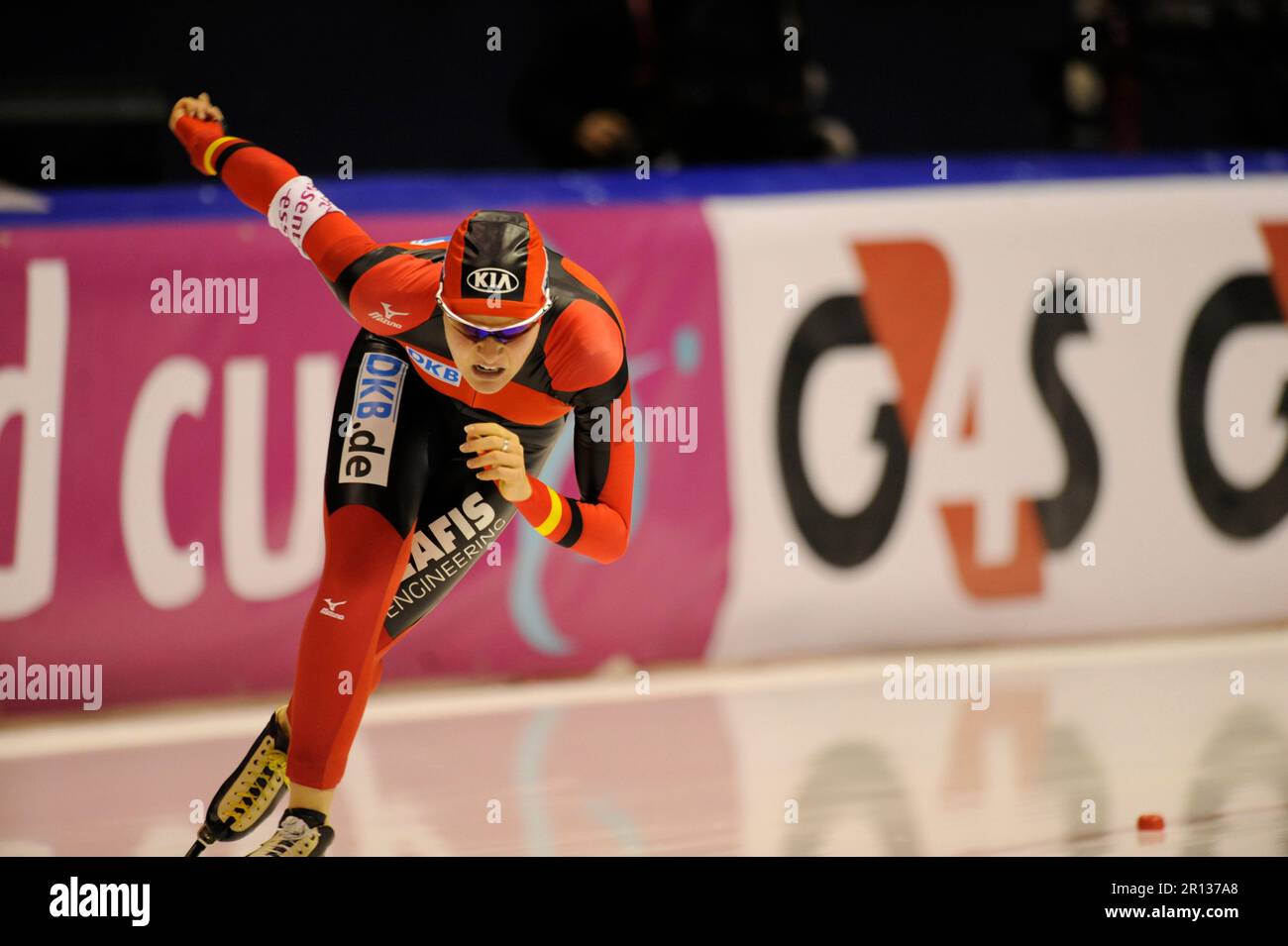 Stephanie Beckert Siegerin über 3000m beim Essent ISU Welt Cup ...