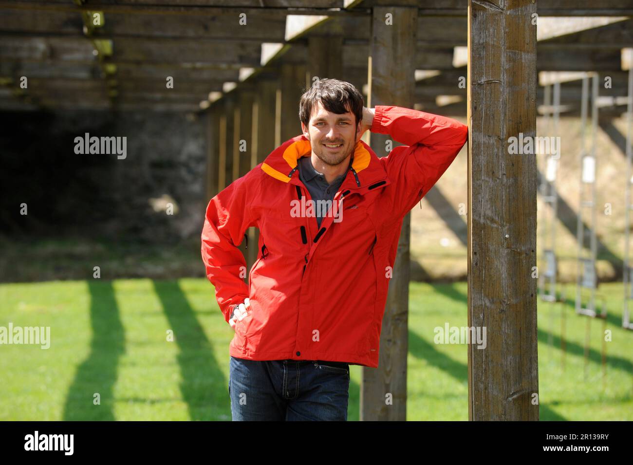 Alexander " Ali " Wolf Feature am 25.54.2009 in Oberhof. Biathlon Stock ...