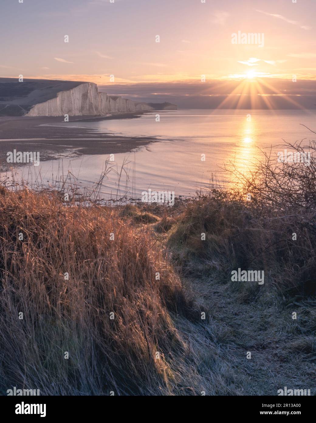 Seven Sisters sunrise Stock Photo - Alamy