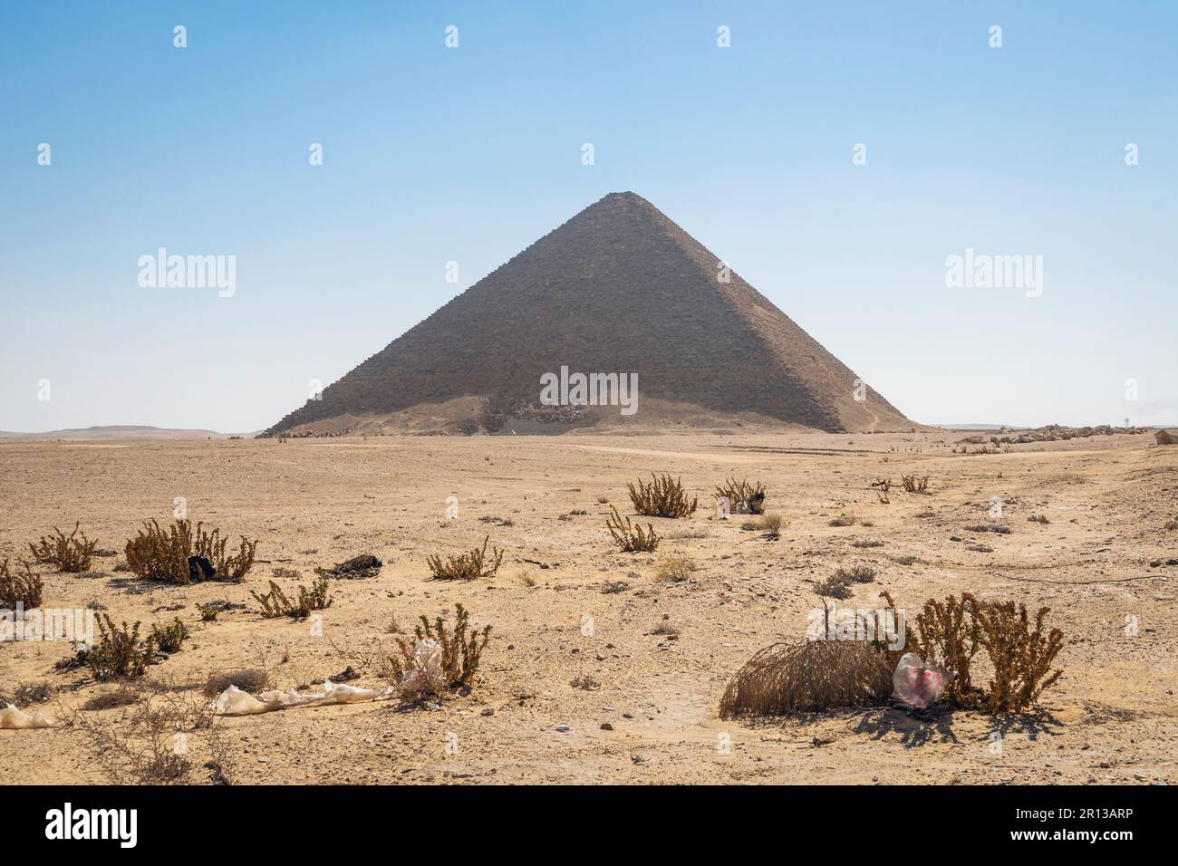 Northern Pyramid is the largest of the three large pyramids located on ...