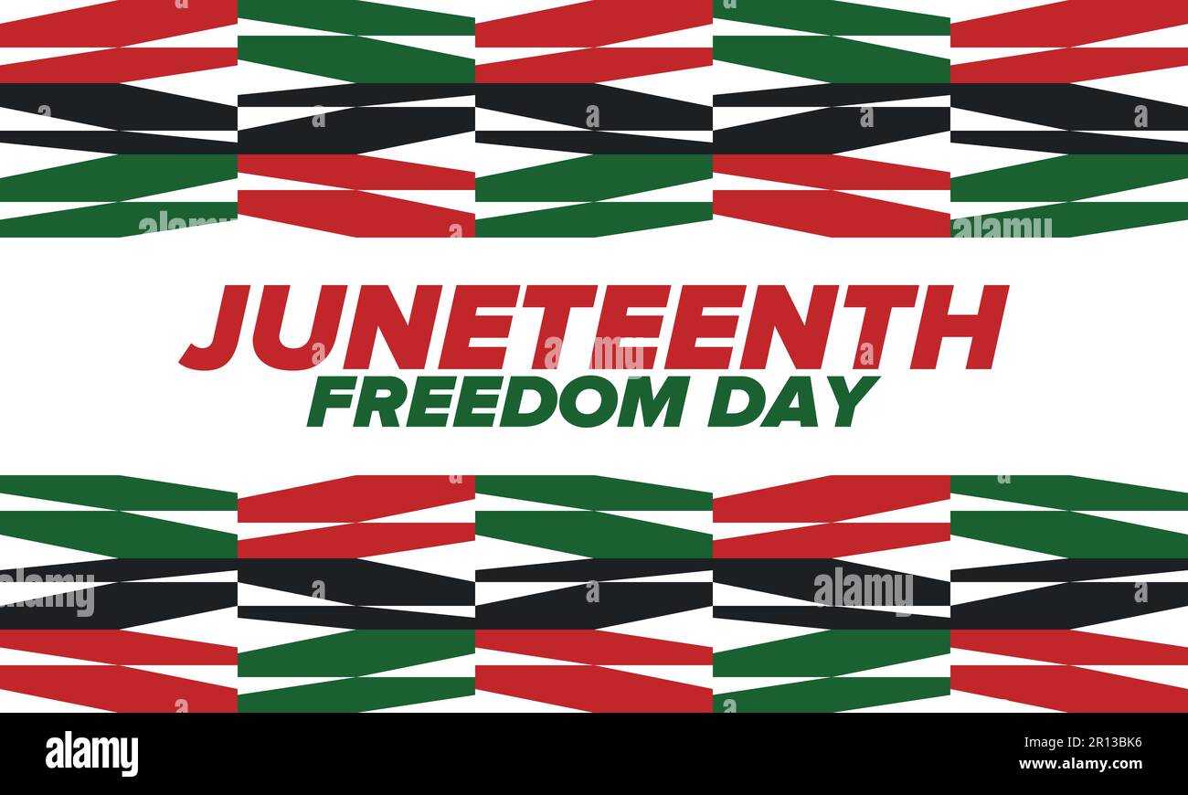 Juneteenth Independence Day. Freedom, Emancipation day. Annual american ...