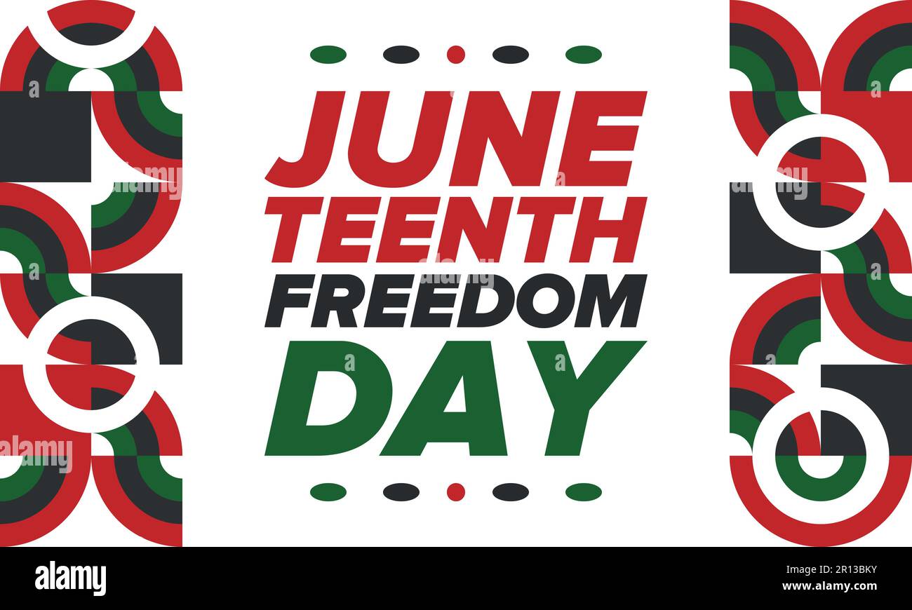 Juneteenth Independence Day. Freedom, Emancipation day. Annual american ...