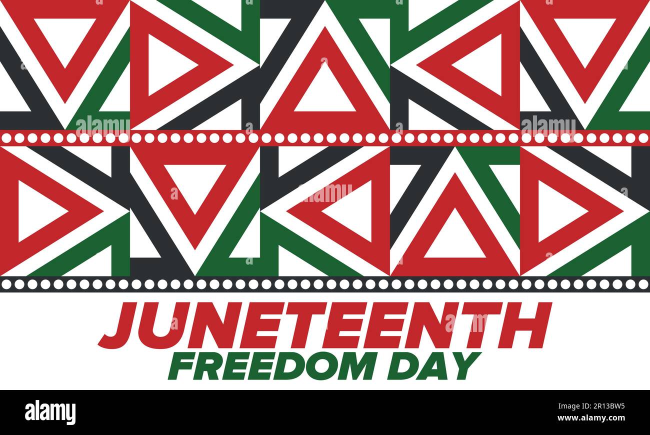 Juneteenth Independence Day. Freedom, Emancipation day. Annual american ...