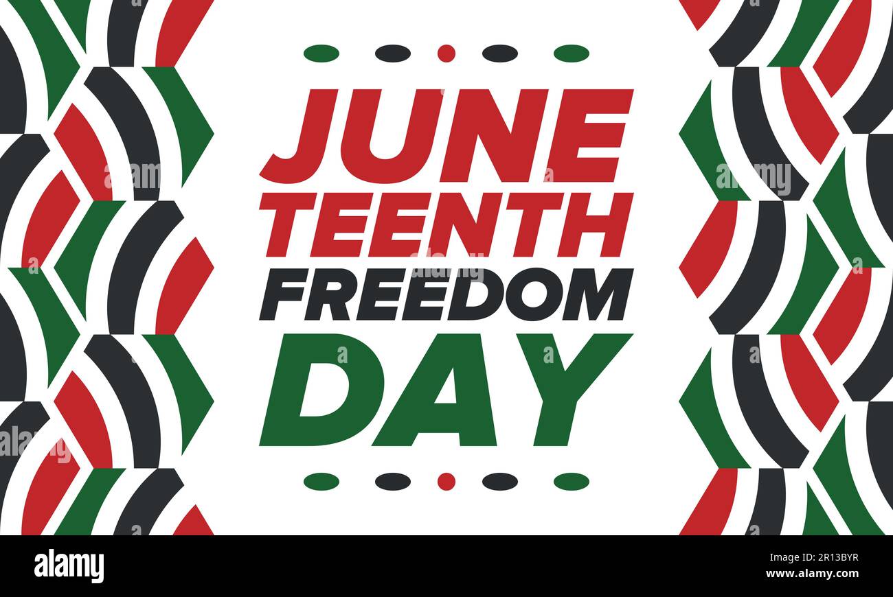 Juneteenth Independence Day. Freedom, Emancipation day. Annual american ...