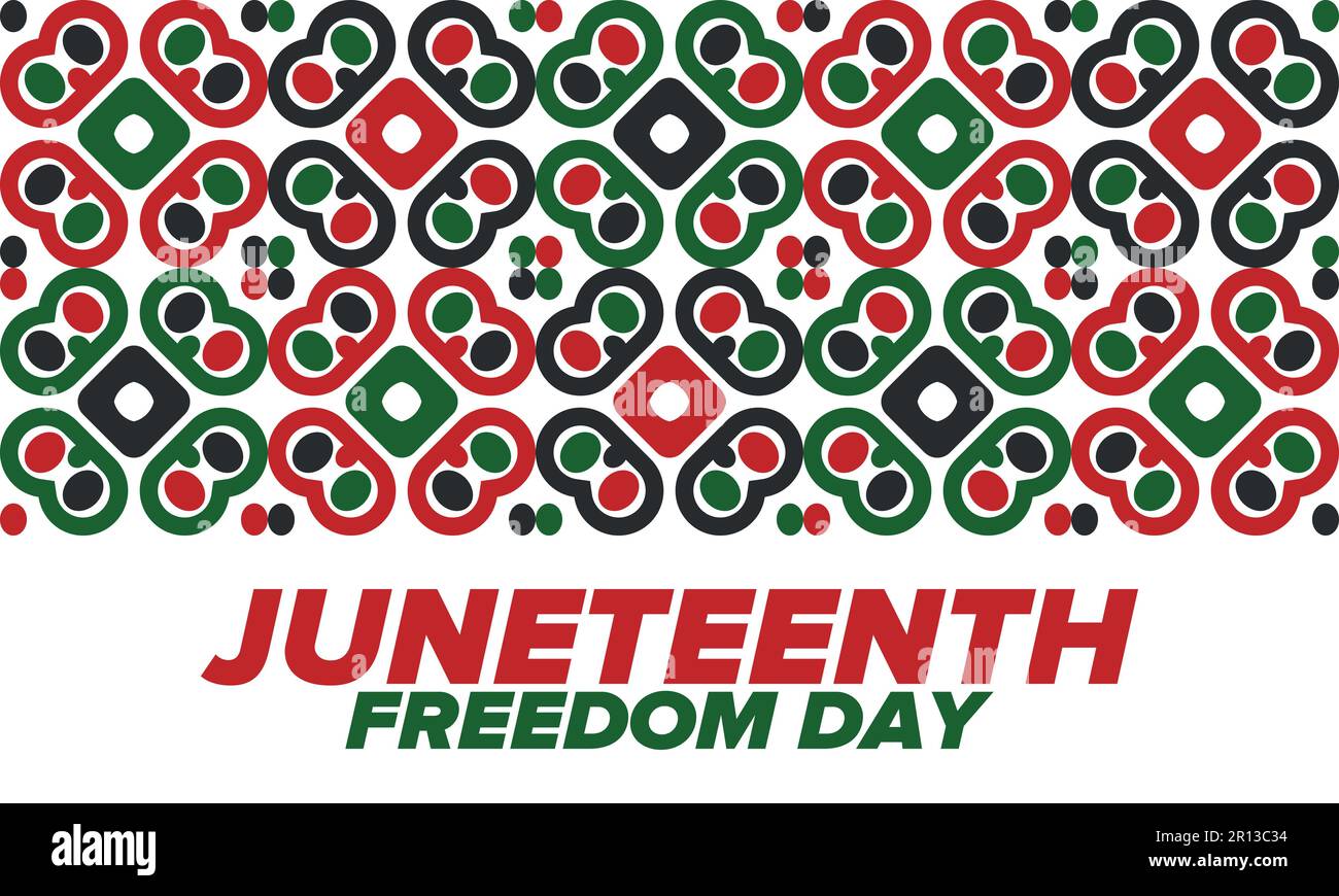 Juneteenth Independence Day. Freedom, Emancipation day. Annual american ...