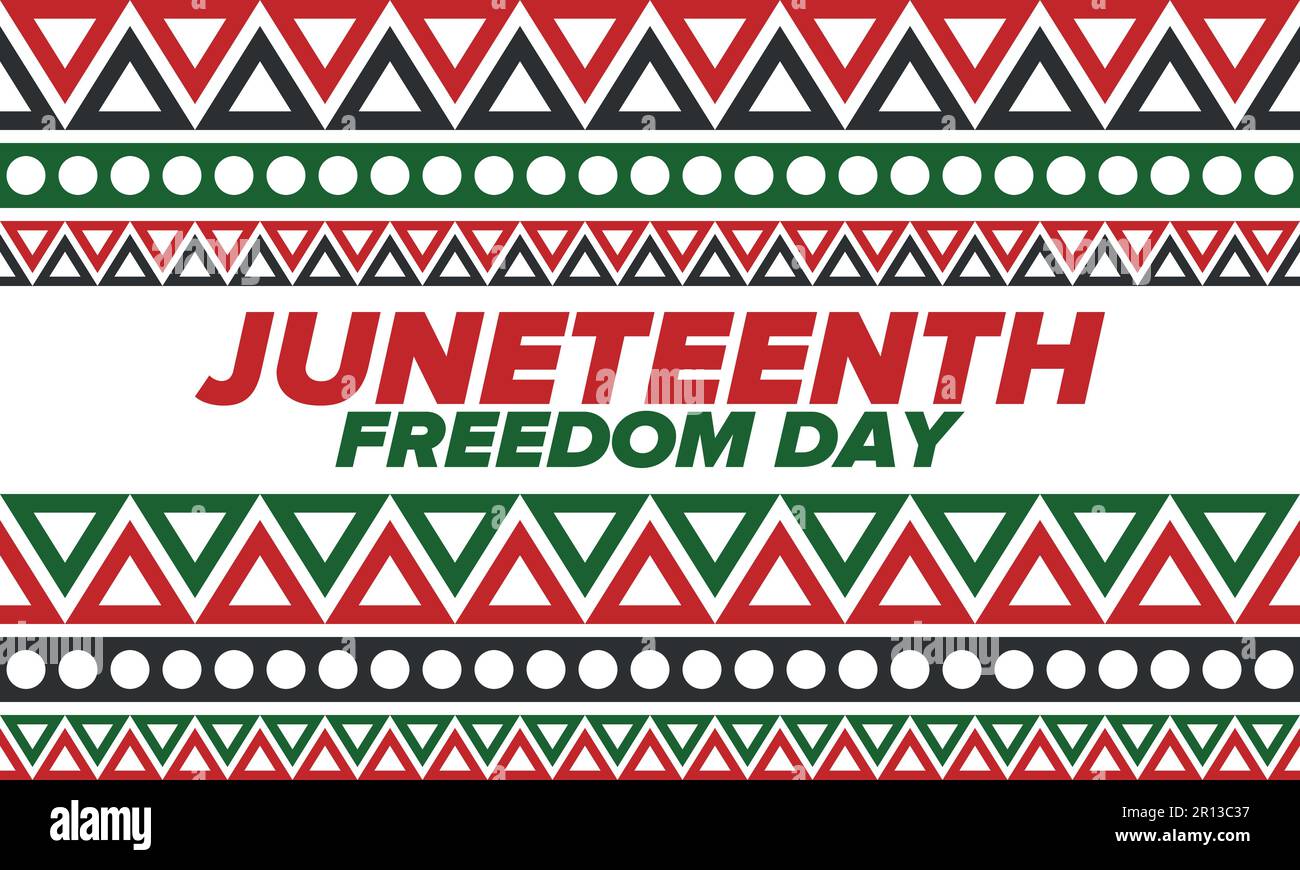 Juneteenth Independence Day. Freedom, Emancipation day. Annual american ...
