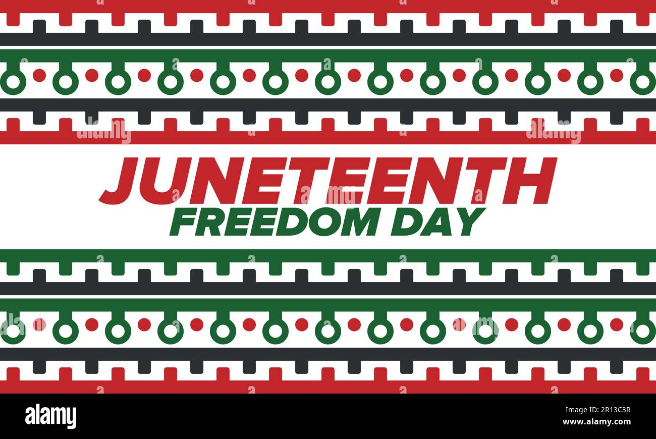 Juneteenth Independence Day. Freedom, Emancipation day. Annual american ...