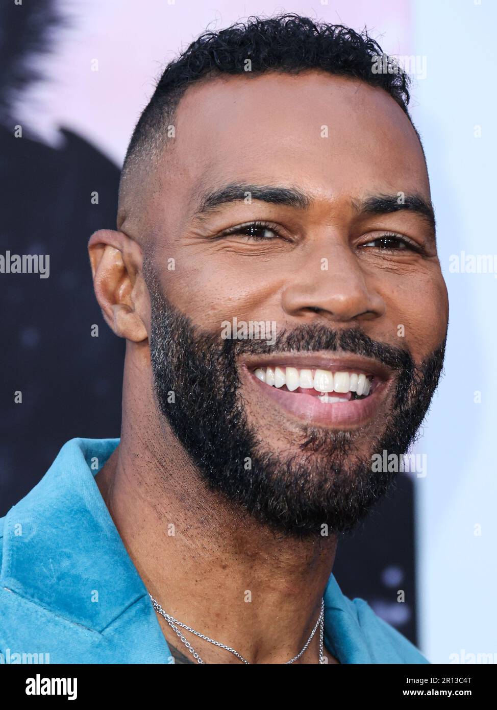 WESTWOOD, LOS ANGELES, CALIFORNIA, USA - MAY 10: American actor Omari ...