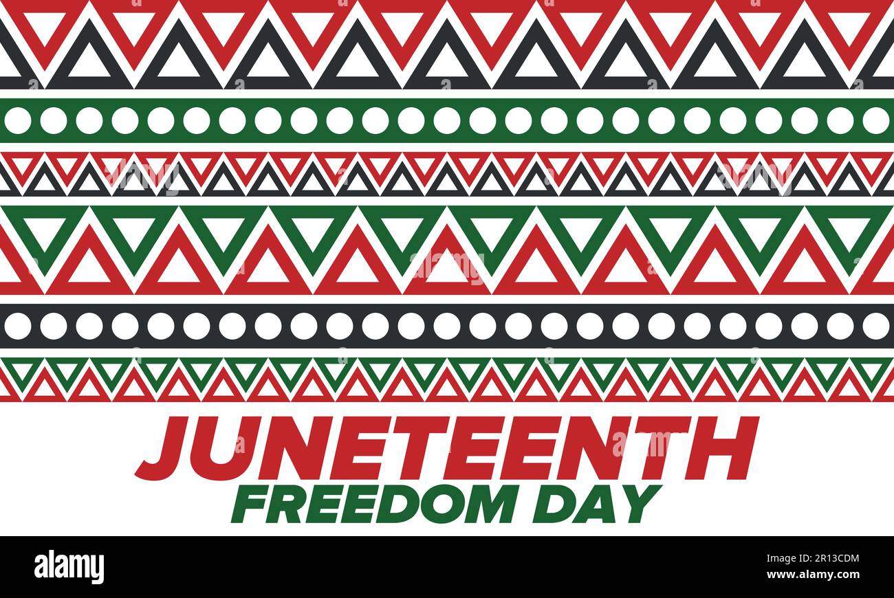 Juneteenth Independence Day. Freedom, Emancipation day. Annual american ...