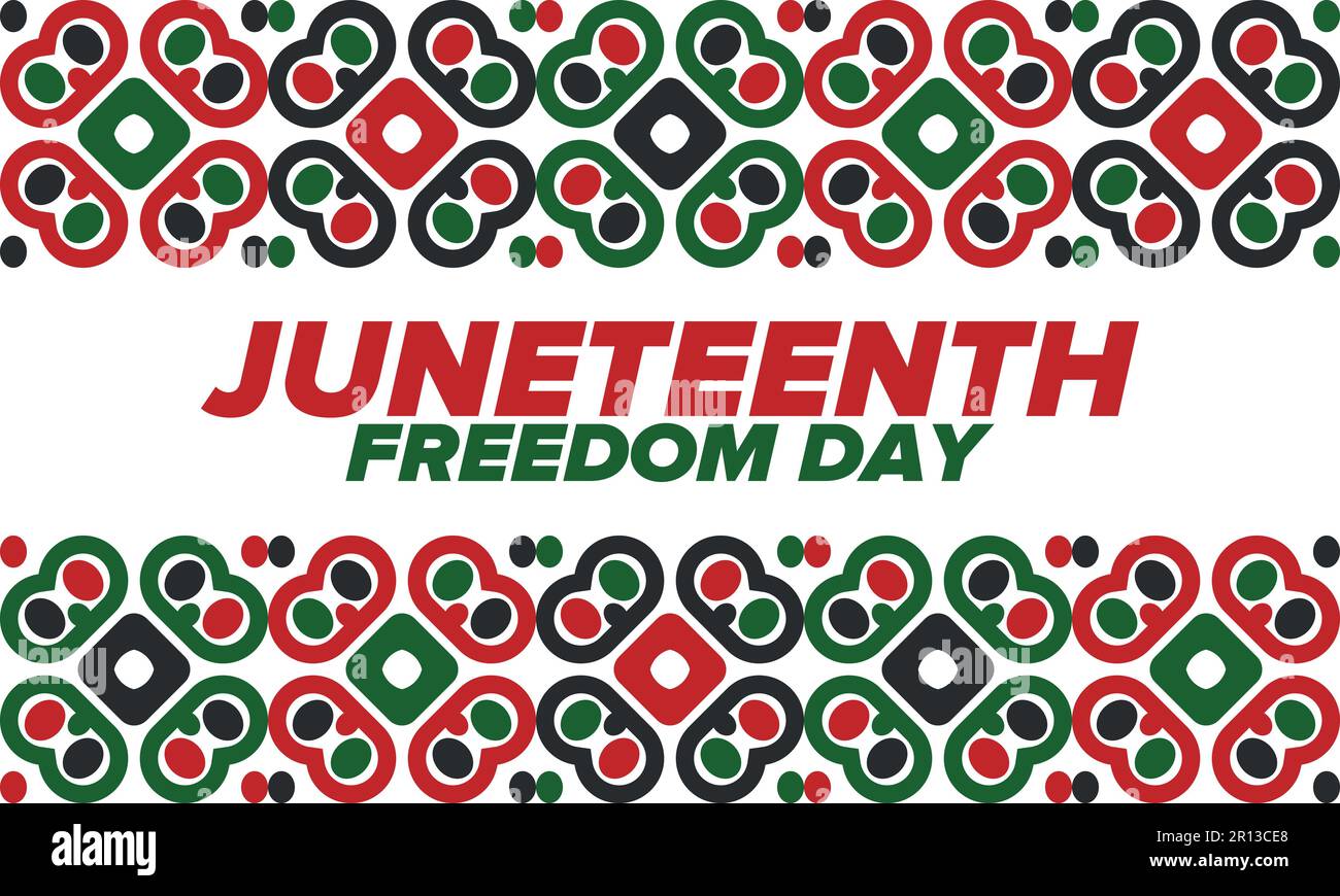 Juneteenth Independence Day. Freedom, Emancipation day. Annual american ...