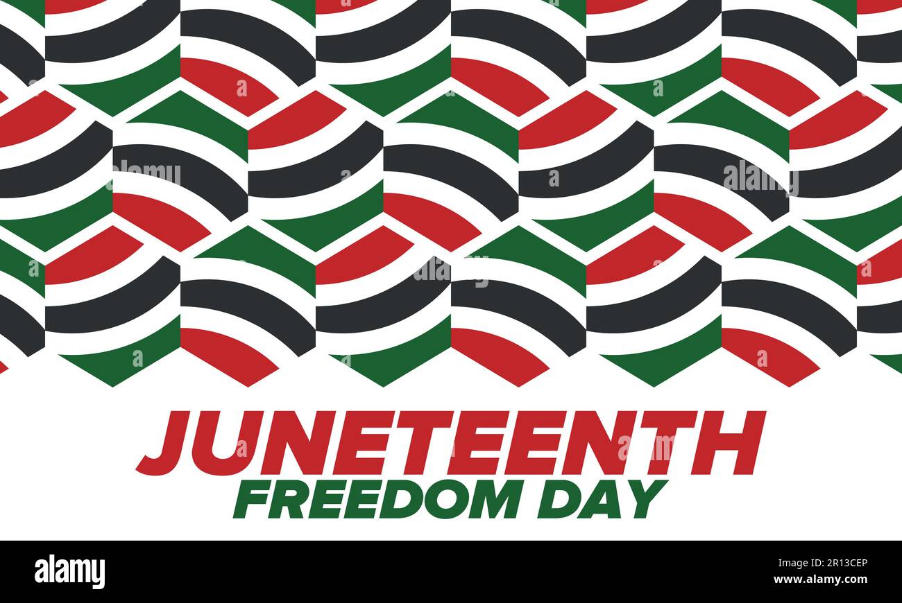 Juneteenth Independence Day. Freedom, Emancipation day. Annual american ...
