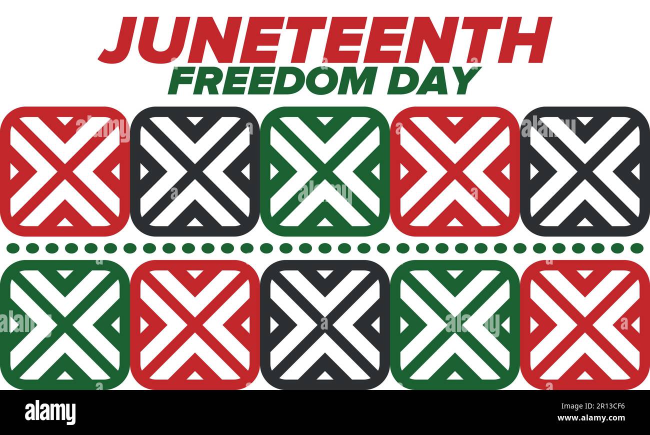 Juneteenth Independence Day. Freedom, Emancipation day. Annual american ...
