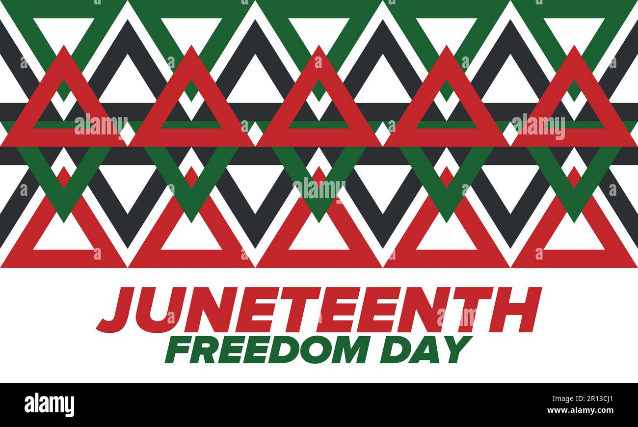 Juneteenth Independence Day. Freedom, Emancipation day. Annual american ...