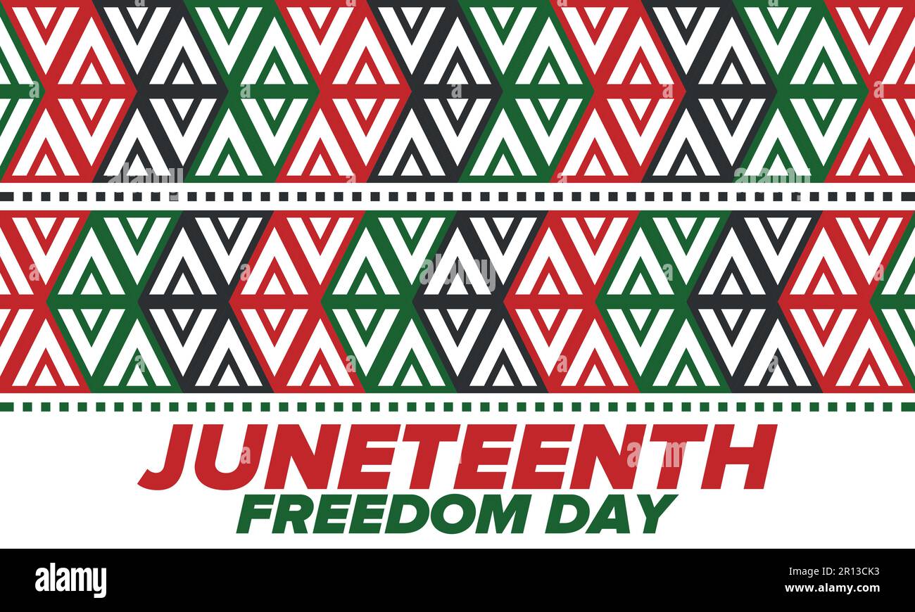Juneteenth Independence Day. Freedom, Emancipation day. Annual american ...