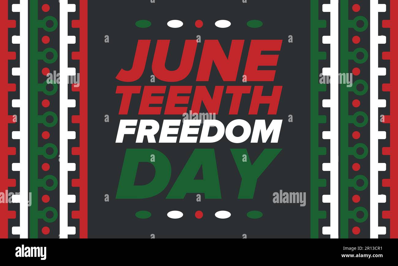 Juneteenth Independence Day. Freedom, Emancipation day. Annual american ...