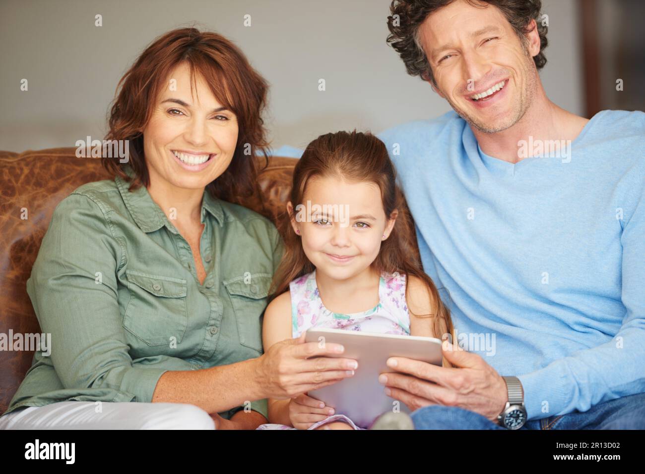 Discovering so many interesting things online. a little girl and her ...