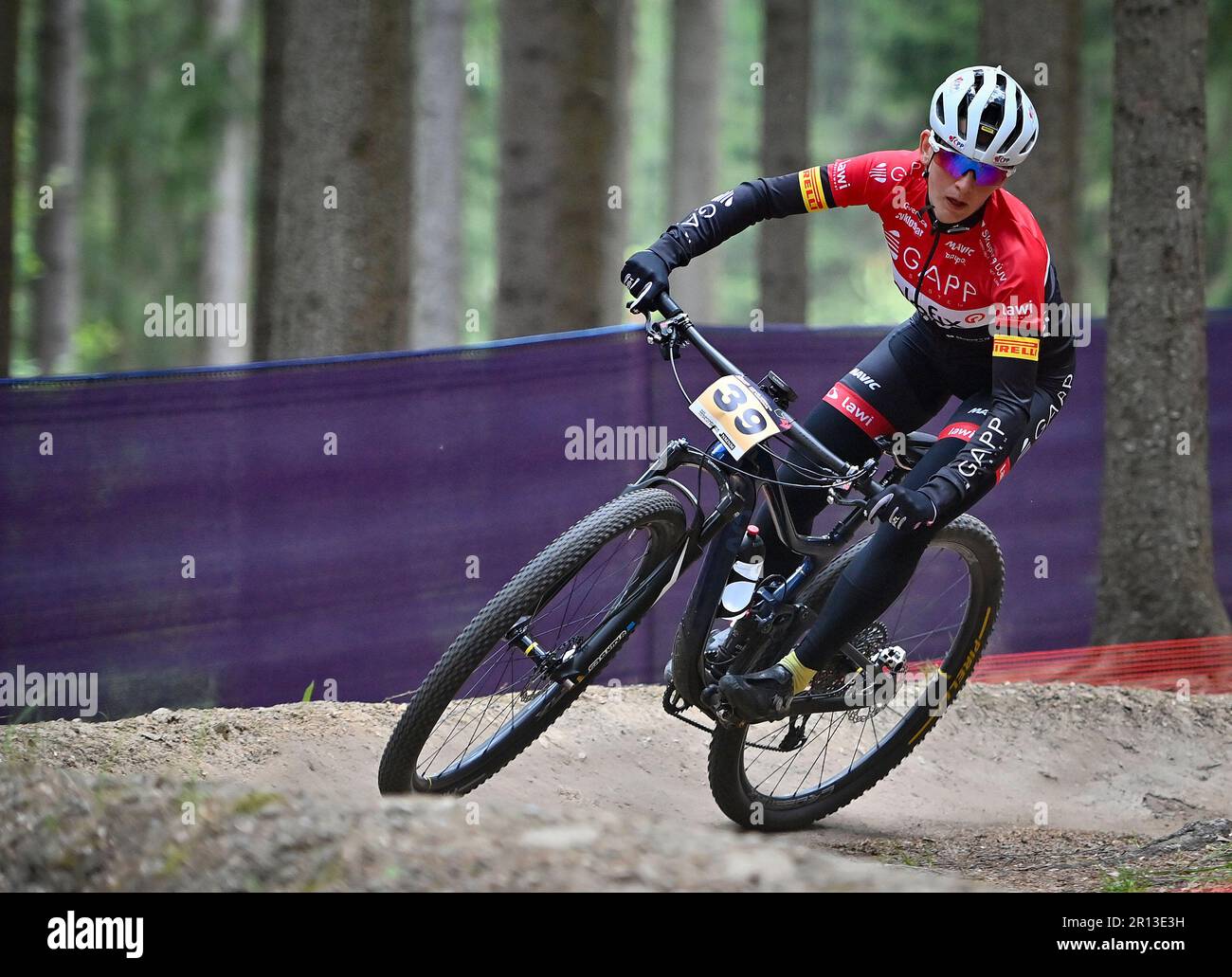 Morave, Czech Republic, May 11, 2023. Czech cyclist Jitka Cabelicka ...