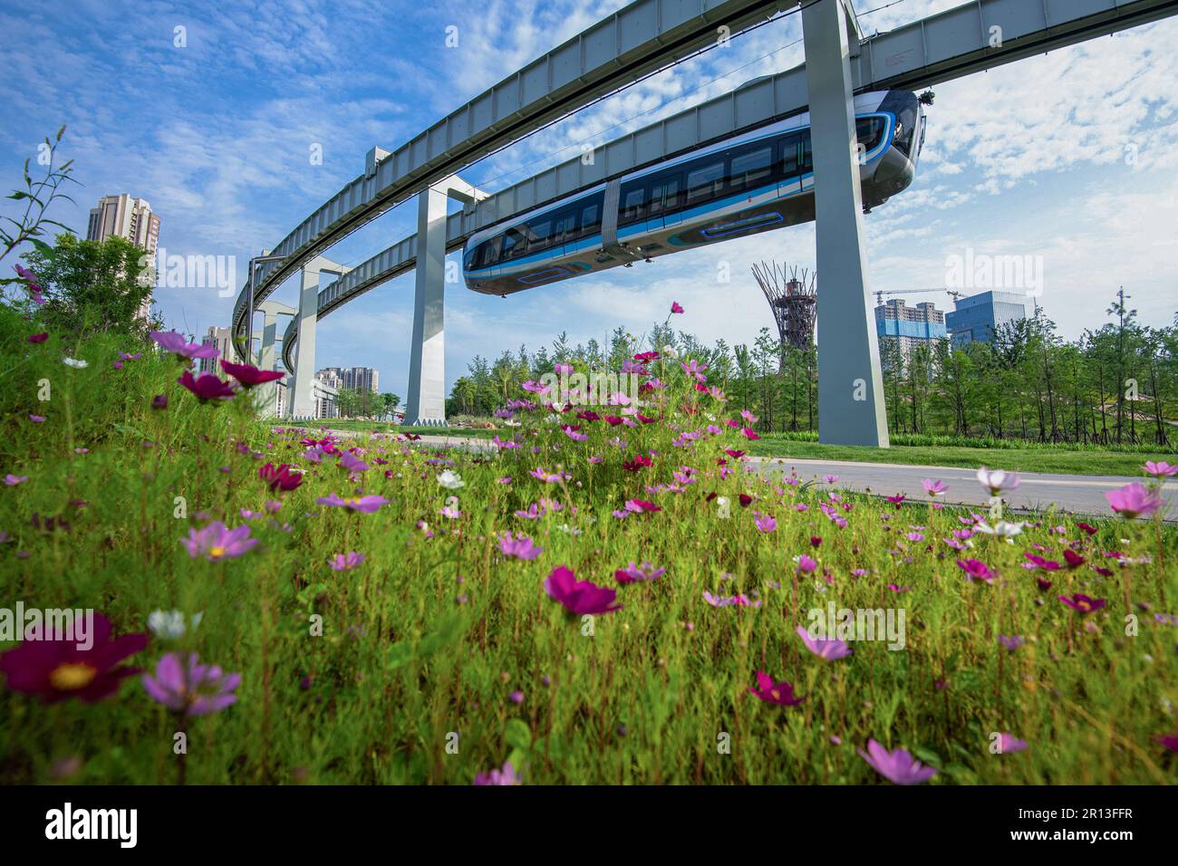 Wuhan, China. 9th May, 2023. This photo taken on May 9, 2023 shows a ...
