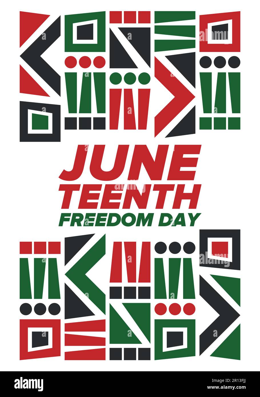 Juneteenth Independence Day. Freedom, Emancipation day. Annual american ...