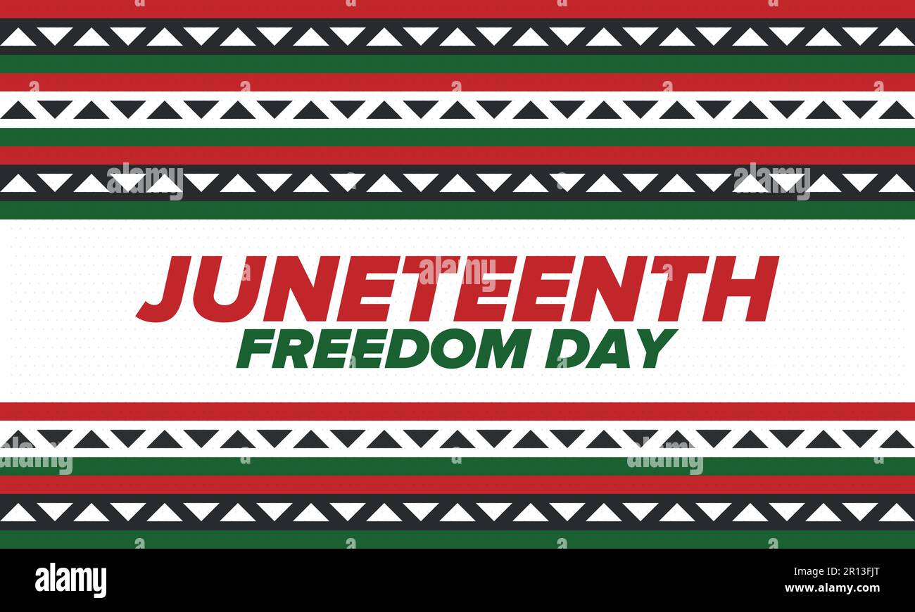 Juneteenth Independence Day. Freedom, Emancipation day. Annual american ...