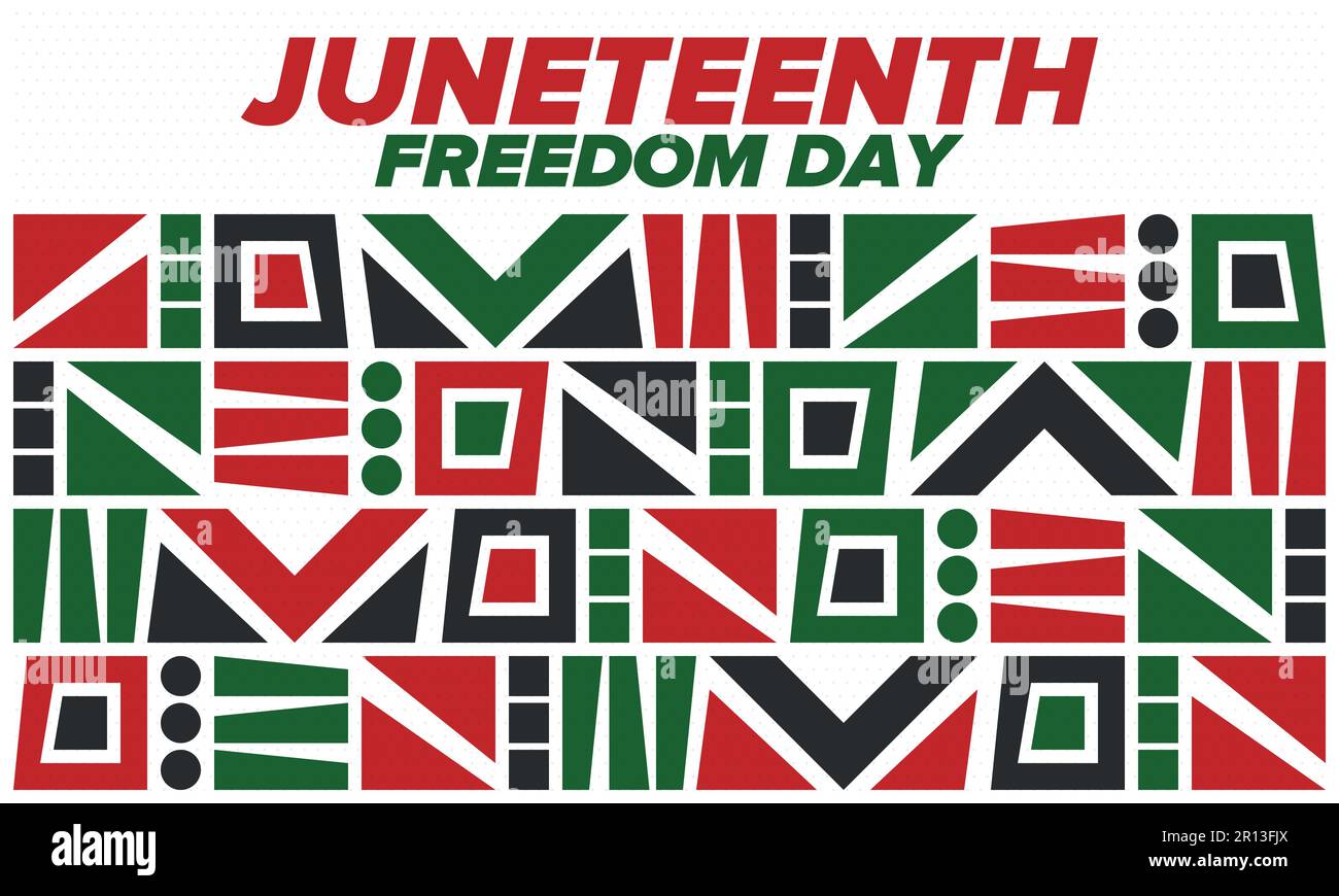 Juneteenth Independence Day. Freedom, Emancipation day. Annual american ...