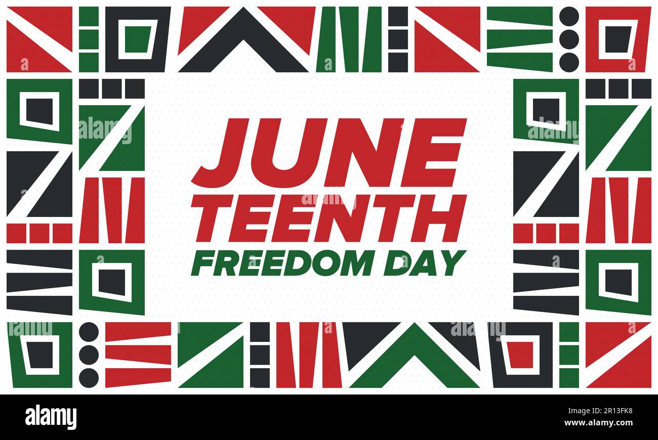 Juneteenth Independence Day. Freedom, Emancipation day. Annual american ...