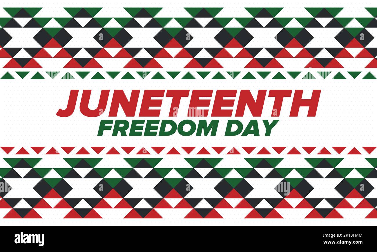 Juneteenth Independence Day. Freedom, Emancipation day. Annual american ...