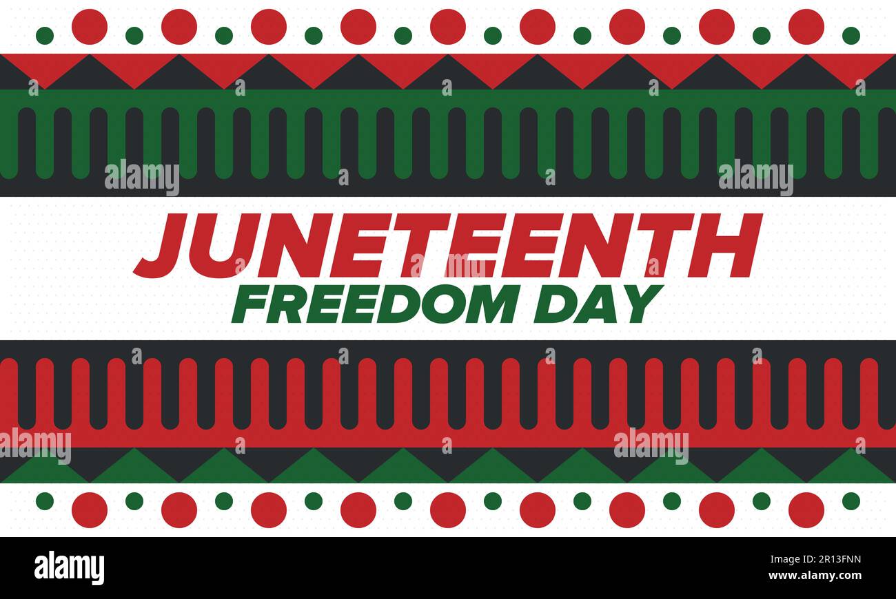 Juneteenth Independence Day. Freedom, Emancipation day. Annual american ...