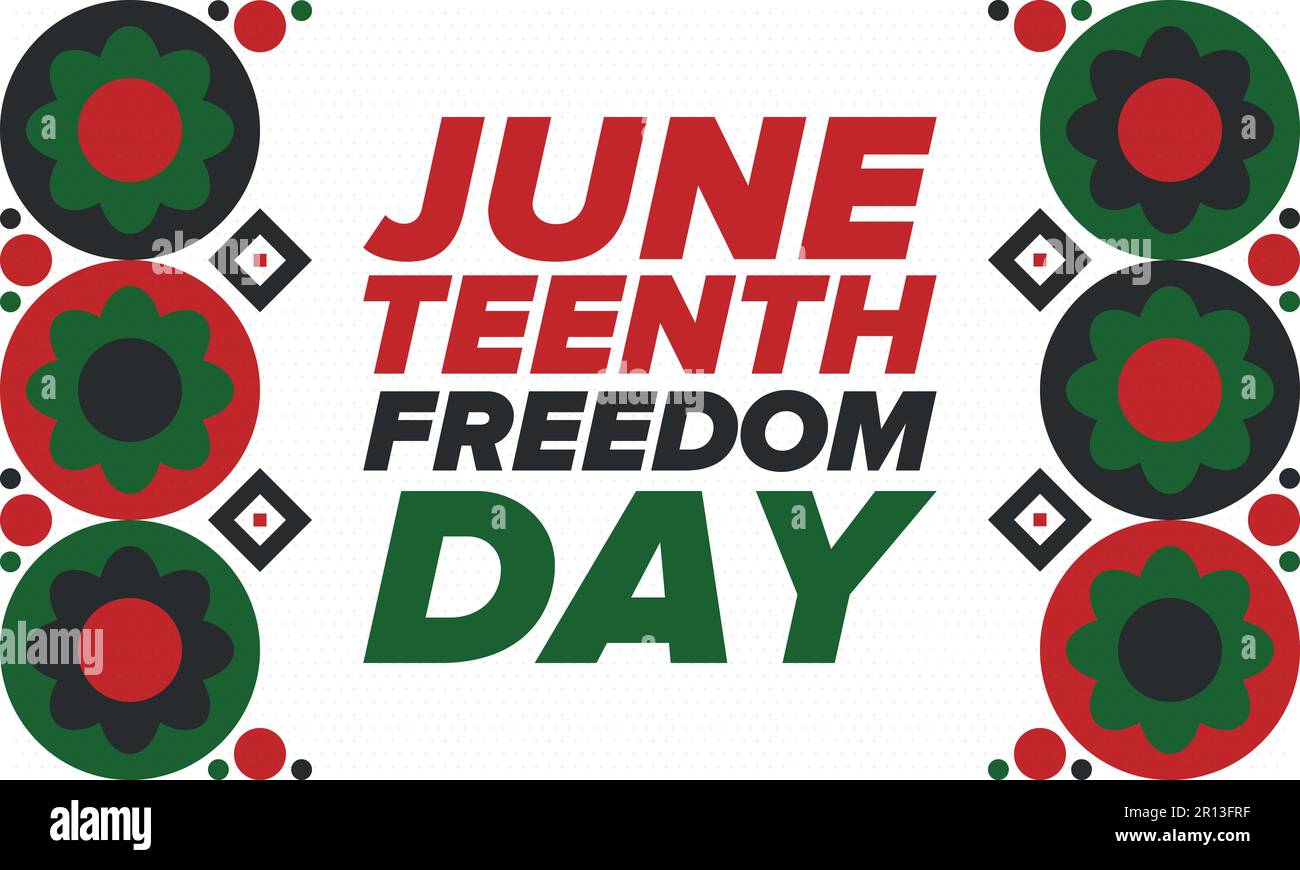 Juneteenth Independence Day. Freedom, Emancipation day. Annual american ...