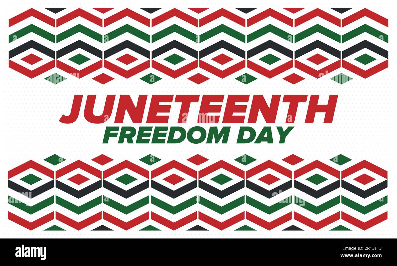Juneteenth Independence Day. Freedom, Emancipation day. Annual american ...