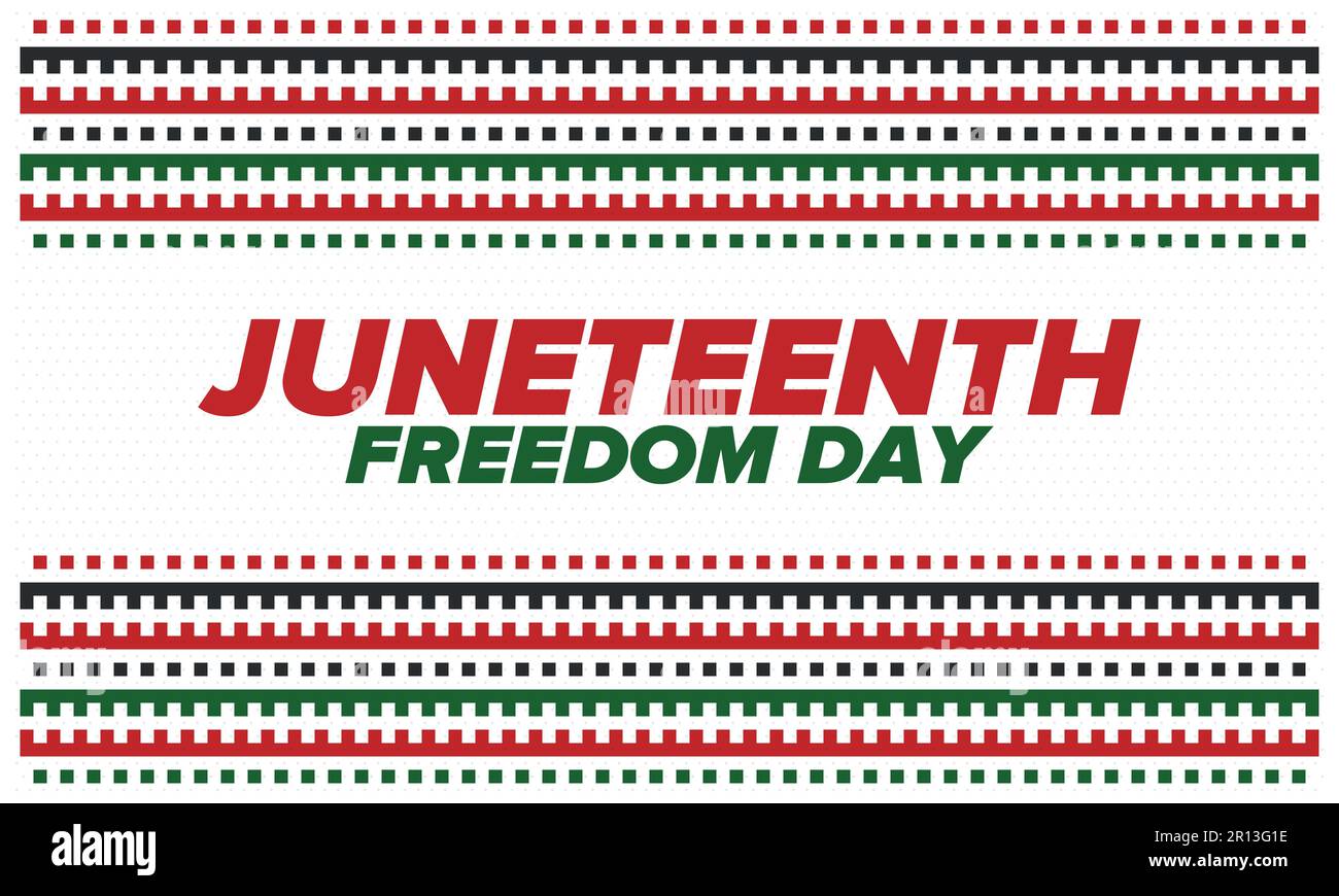 Juneteenth Independence Day. Freedom, Emancipation day. Annual american ...