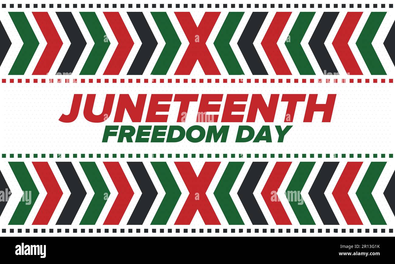 Juneteenth Independence Day. Freedom, Emancipation day. Annual american ...