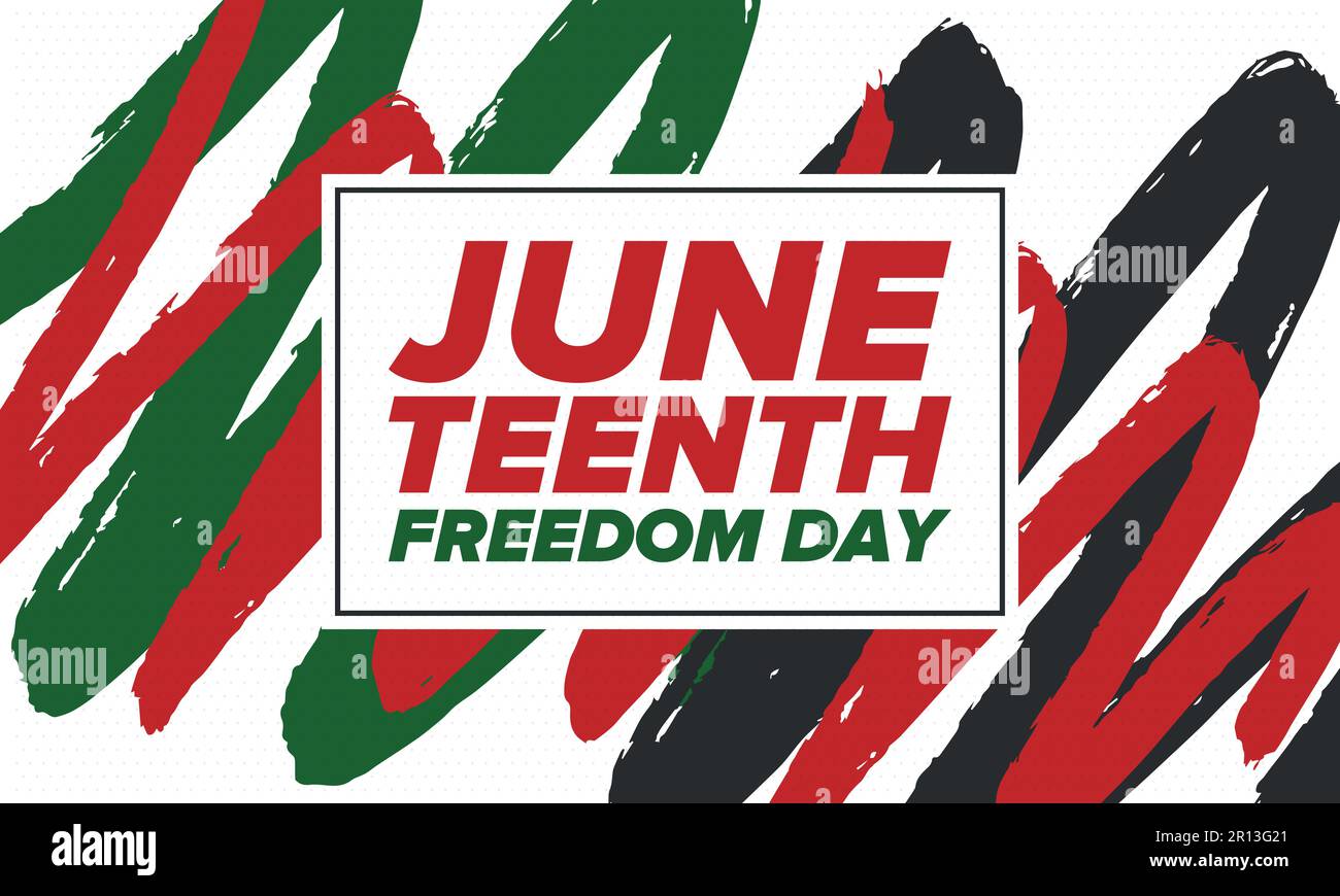 Juneteenth Independence Day. Freedom, Emancipation day. Annual american ...
