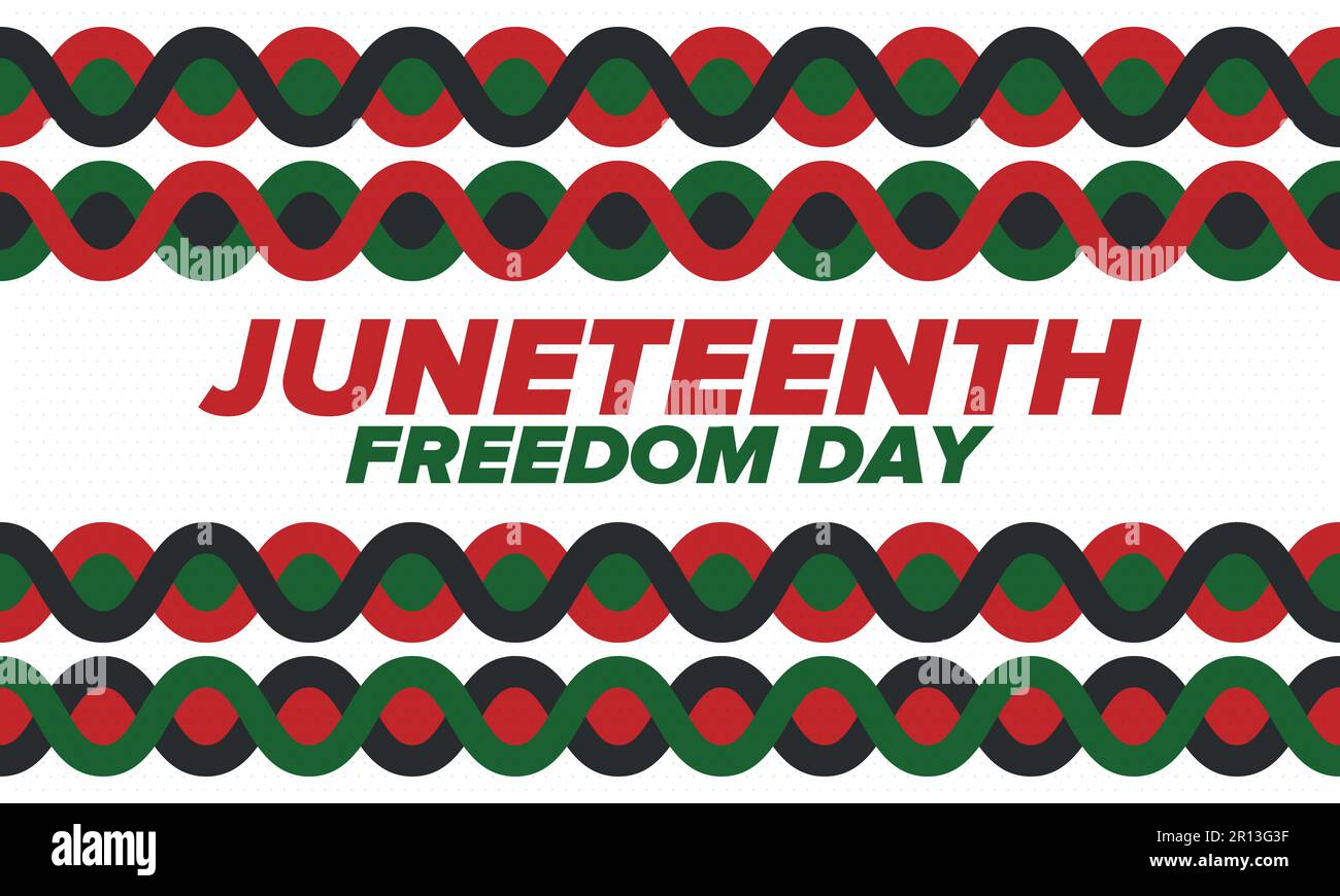 Juneteenth Independence Day. Freedom, Emancipation day. Annual american ...