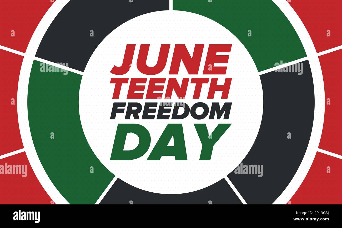 Juneteenth Independence Day. Freedom, Emancipation day. Annual american ...