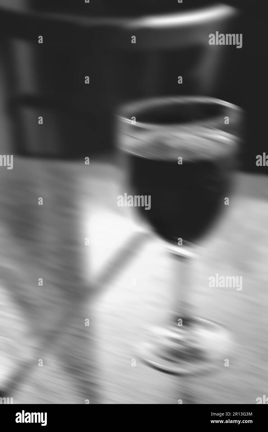 Cafe red Black and White Stock Photos & Images - Alamy