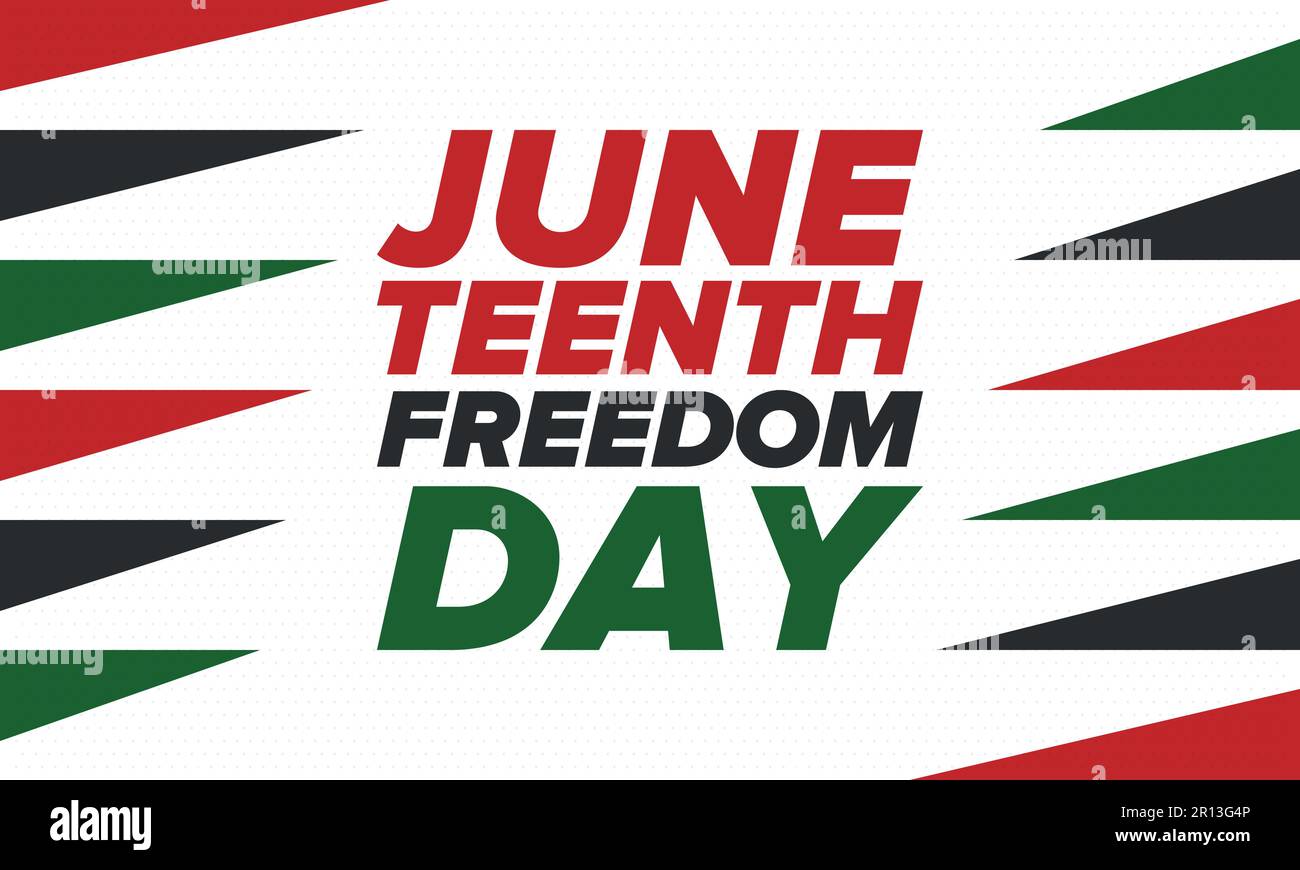 Juneteenth Independence Day. Freedom, Emancipation day. Annual american ...