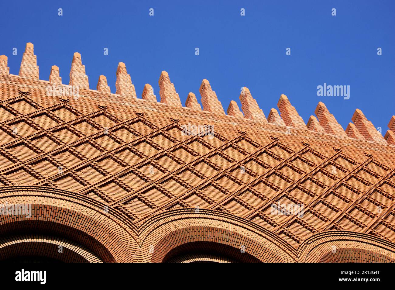 Architectural details of Michelet Center Art and Archeology library of ...